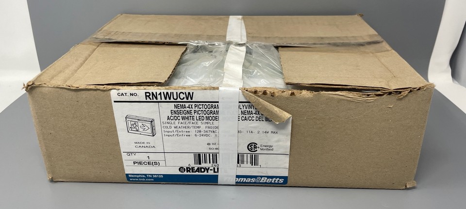 Ready-Lite Thomas & Betts Running Man NEMA-4X PICTOGRAM SIGN UNIV CW-40 ...