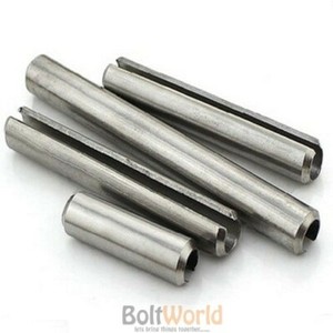 M4 / 4mm STAlNLESS STELL SLOTTED SPRING TENSION PINS SELLOCK ROLL PINS ...