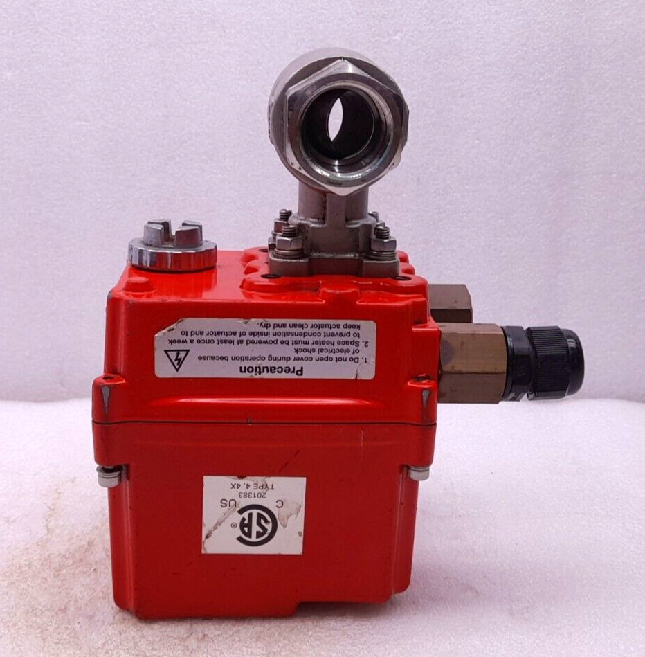 Triac WE-500 Electric Actuator 2 Position Control 115VAC 1Ph 500 In-Lbs ...