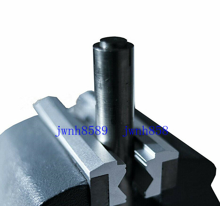 1 Set CNC Milling Steel Vise Hard Jaw Fixture V-Type Jaw Aluminum Alloy ...