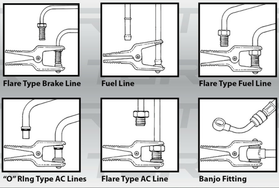 4pcs Fuel Rails/Flare Type Steel Brake/Fuel and A/C Lines Steel Line ...