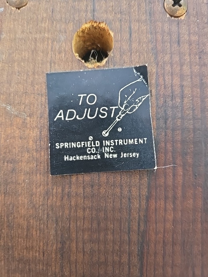 Springfield Instrument Company Barometer Thermometer Hygrometer Vtg ...
