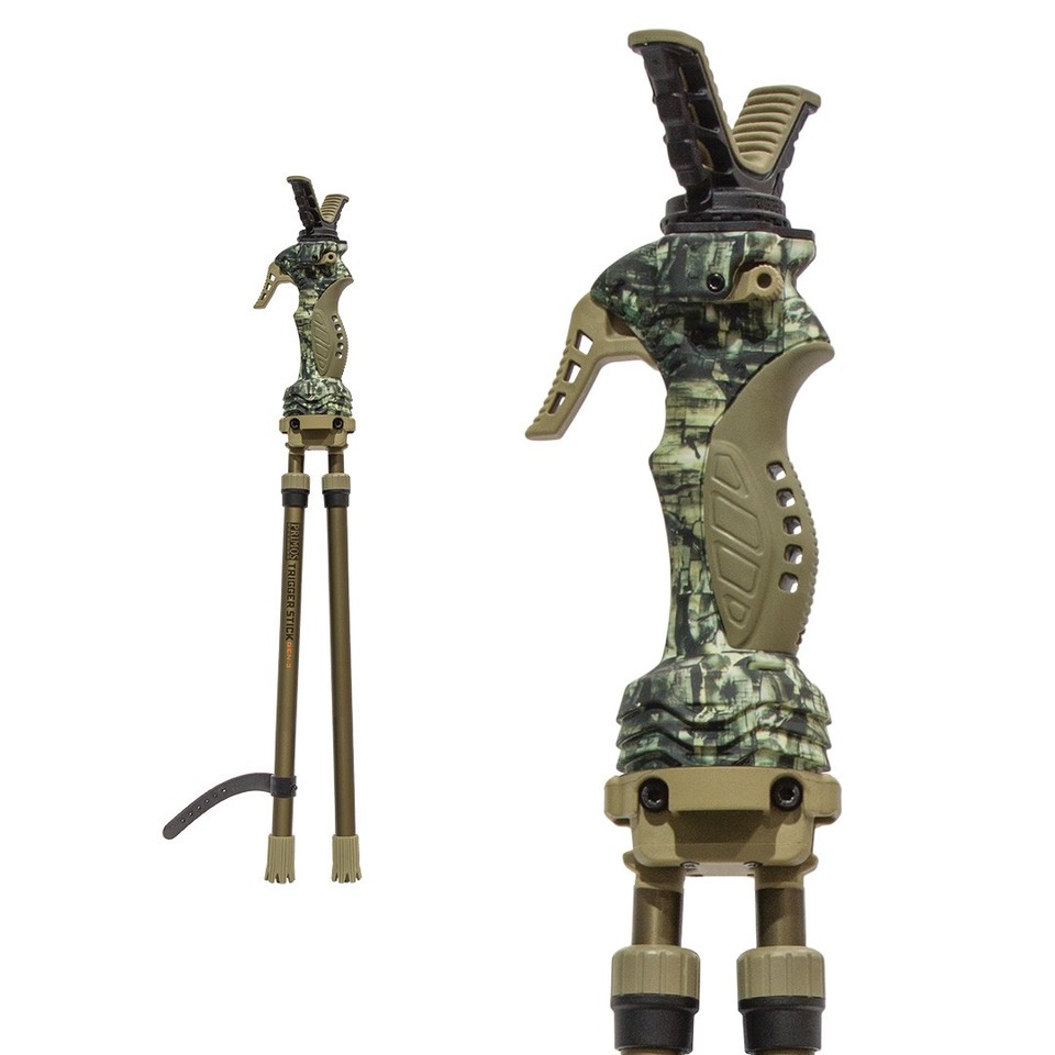 Primos Trigger Stick Gen3 Short Bipod Shooting Stick, Adjusts From 18 ...