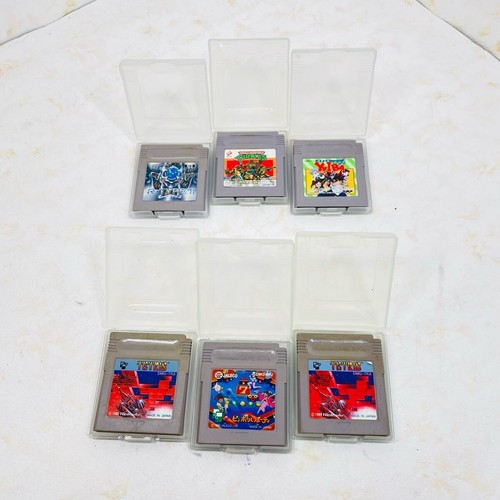 Rare Game Boy Lot Tetris R-TYPE TMNT Pinball Party Untested Cartridges ...