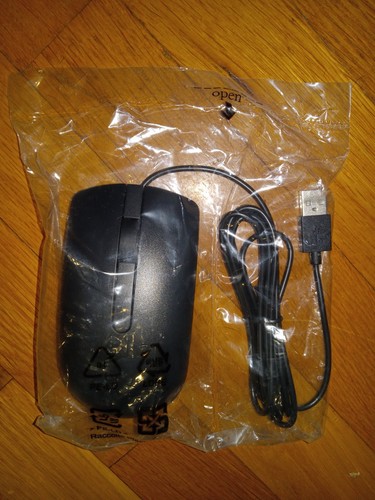 Dell Mouse OEM Wired USB MS116T1 Black with Scroll | eBay