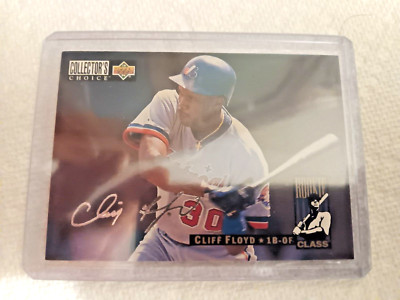 Cliff Floyd (RC) 1994 Upper Deck- Collector’s Choice- Silver Signature ...