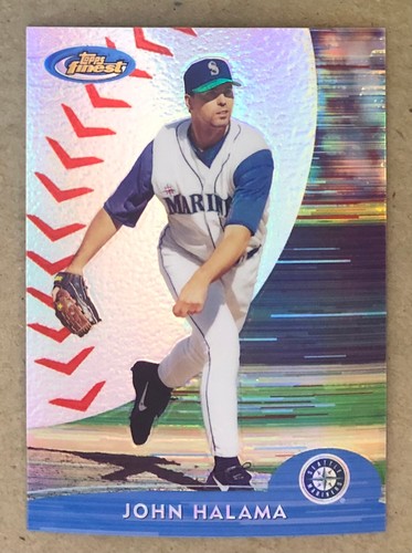 2000 Finest - Refractors - John Halama - #166 - Seattle Mariners - NrMt ...