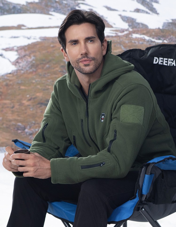 Men's Electric Heated Hooded Sweatshirt Hoodie Heating Jacket W/12V ...