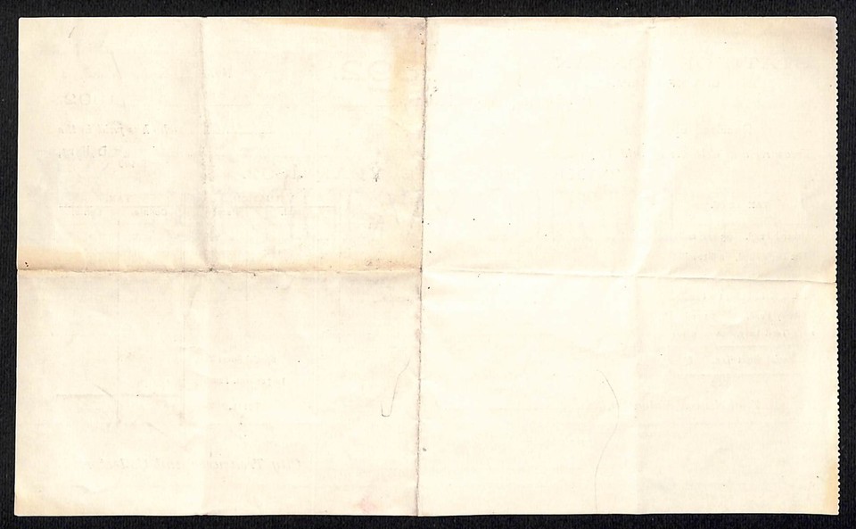 1892 Helena, State of Montana Tax Levy Worksheet / Form w/ Mill Rates ...