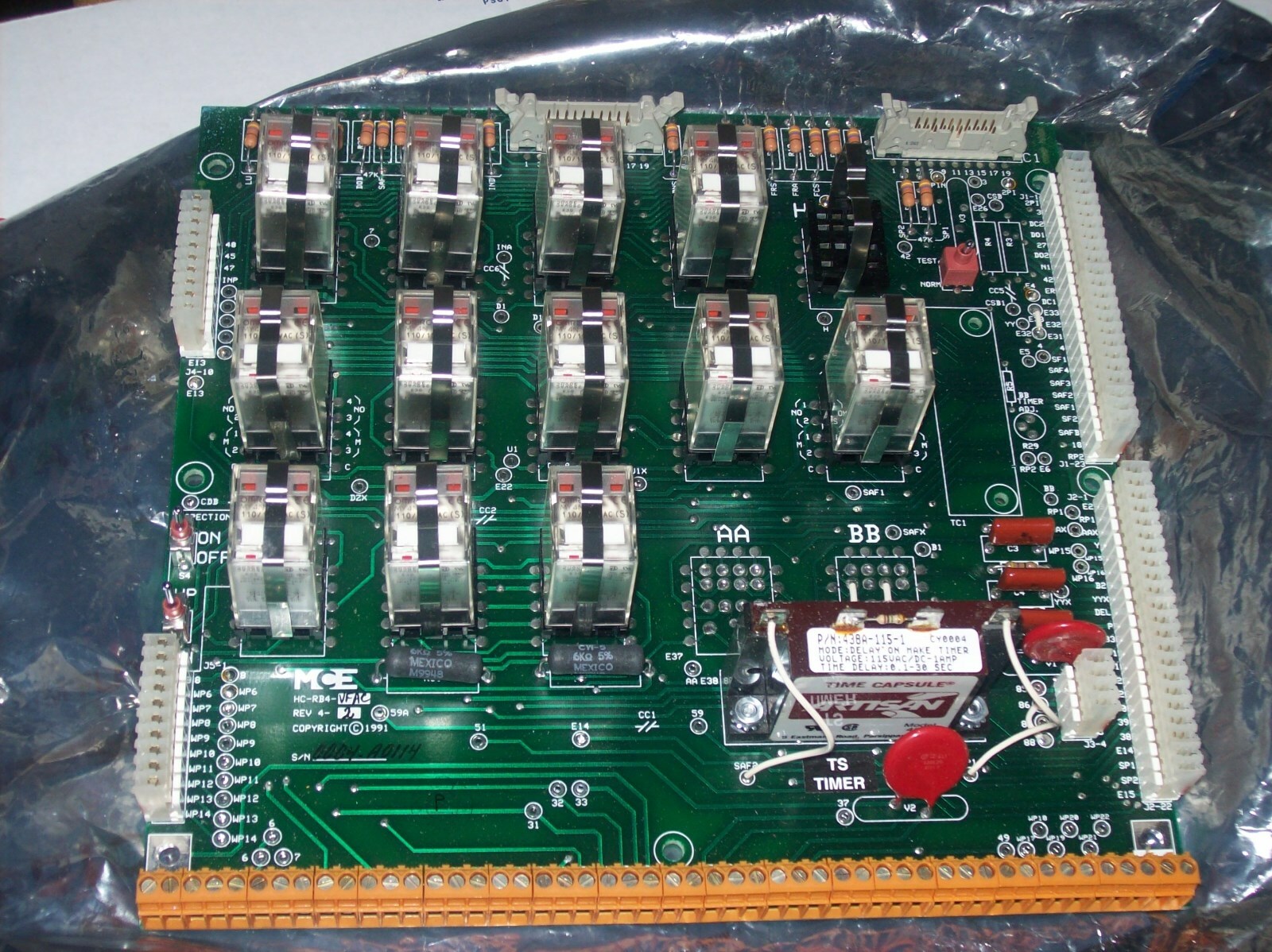 Motion Control Engineering Elevator HC-RB4-VFAC REV-4-2 BOARD | eBay