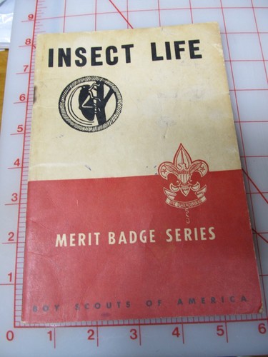 War years issue INSECT LIFE merit badge book 3000644 (bWa) | eBay