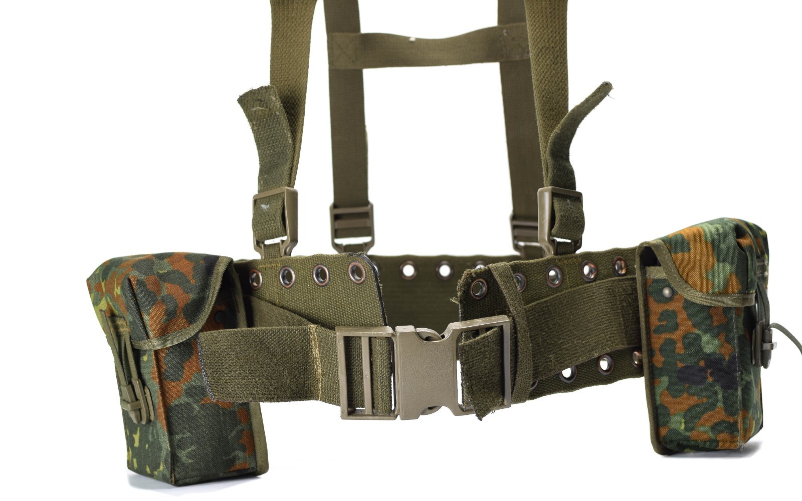 Original German army Webbing system 4 pcs tactical be… - Gem