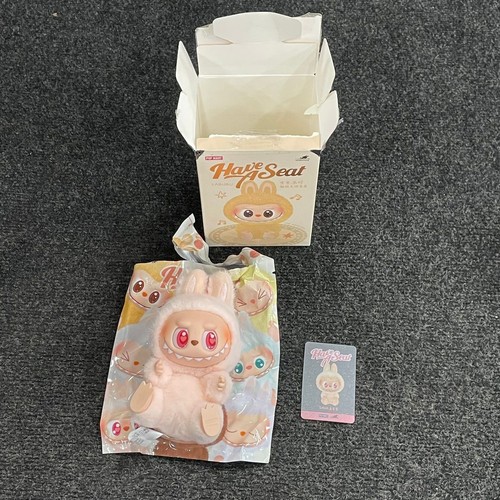 POP MART Labubu The Monsters Have a Seat Vinyl Plush - Dada | eBay