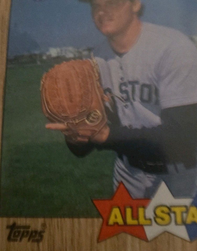 1987 Topps - All-Star Roger Clemens #614 | eBay