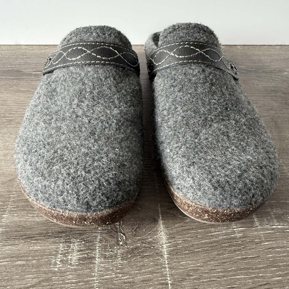 Earth Origins Aurora Janet Shoes Womens Size 8W Wool Felt Slip On ...
