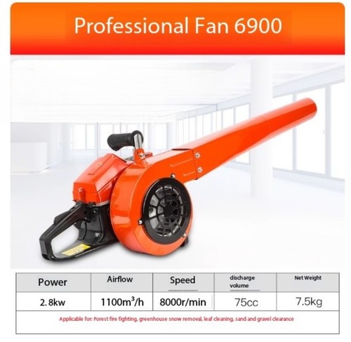Portable Site with Gasoline Blower Shed Snow Blower Fire Wind ...