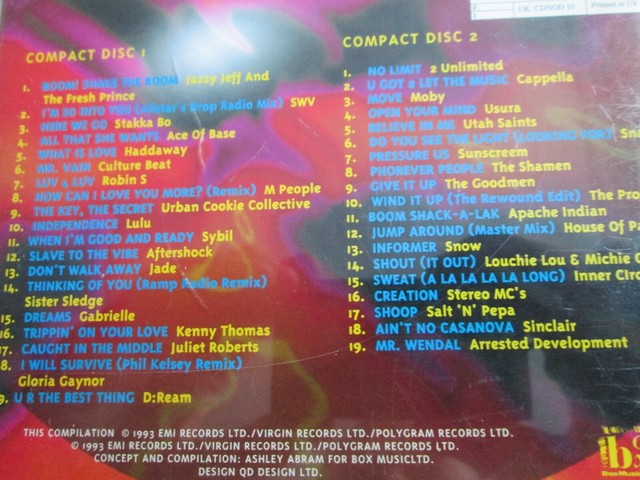 Various Artists - Now Dance '93 - The Best Of Now Dance (CD 1993) for ...