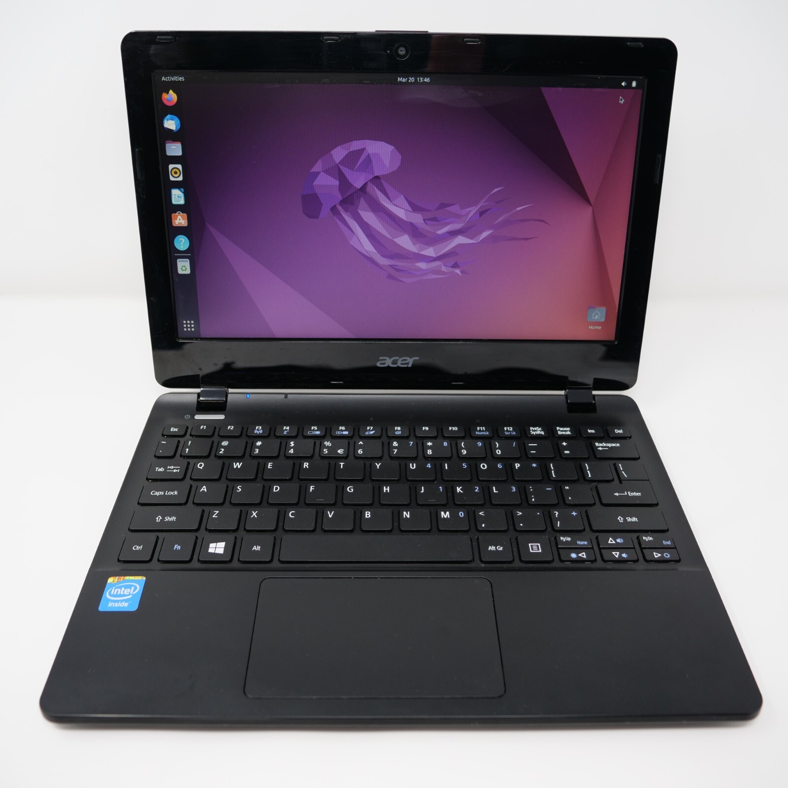 Ubuntu Linux Laptop Acer TravelMate B115 11.6" Intel Celeron 4GB RAM 320GB