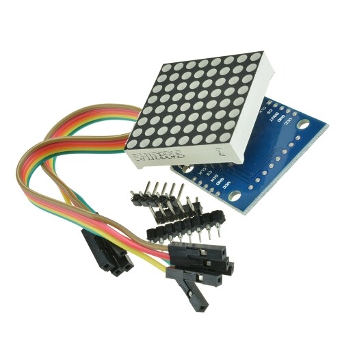 MAX7219 dot matrix module Arduino microcontroller module control ...