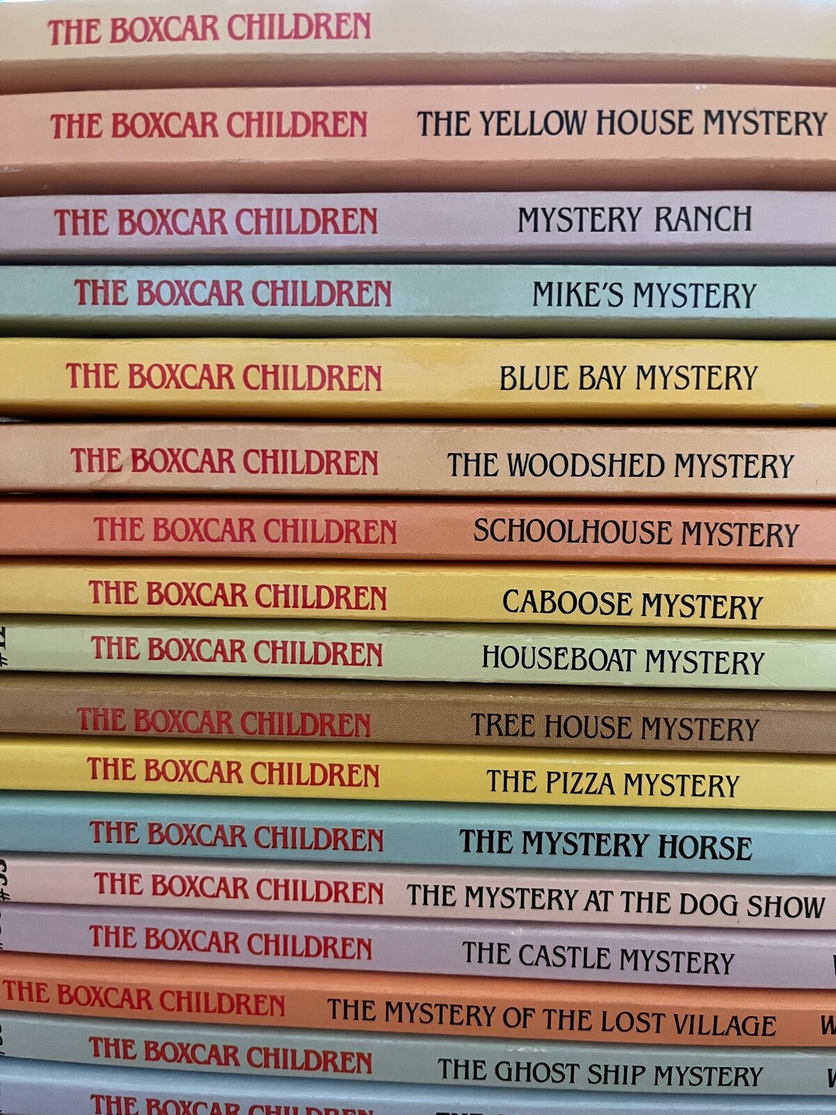 The Boxcar Children series - multiple available. Volume Pricing! PB | eBay