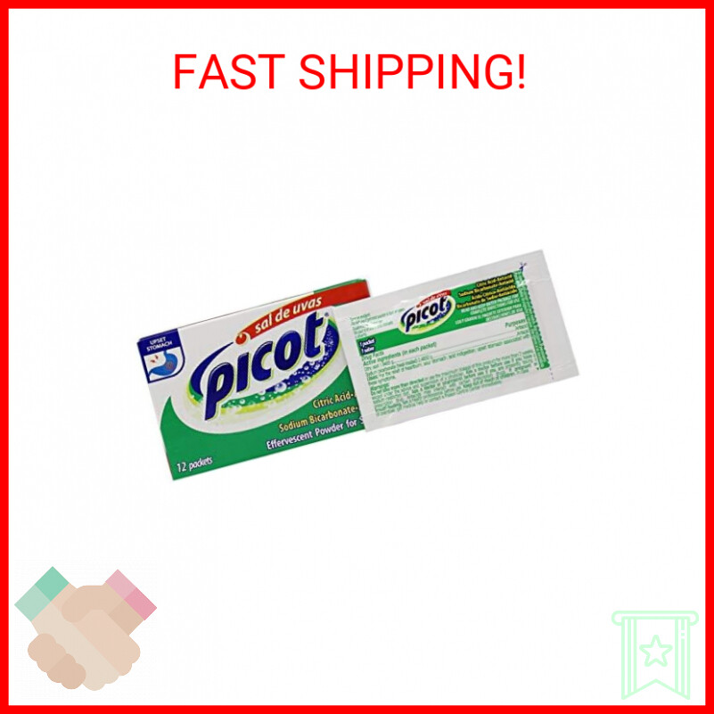 Sal de Uvas Picot, Effervescent Powder Solution, Antacid, 0.17 Oz, 1 ...