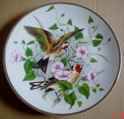 REDSTART WITH WISTERIA By H JHeritage Fine Bone China AJL Giftware ...