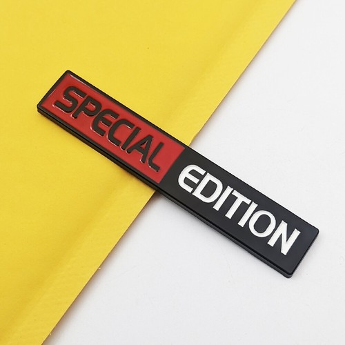 2x Black Metal Red&White Coated Special Edition Logo Racing Coupe ...