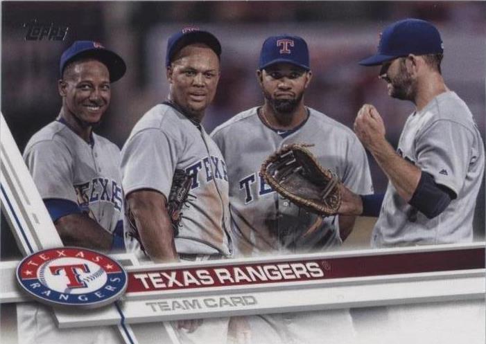 2017 Topps - Texas Rangers #430 for sale online | eBay