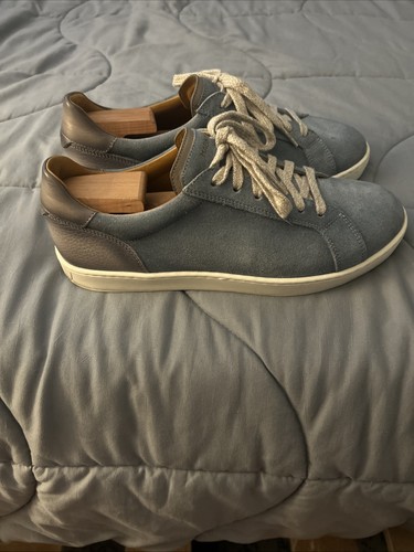 Magnanni Costa Lo Men's Size 9.5 M Blue Suede Low Top Sneakers Shoes ...