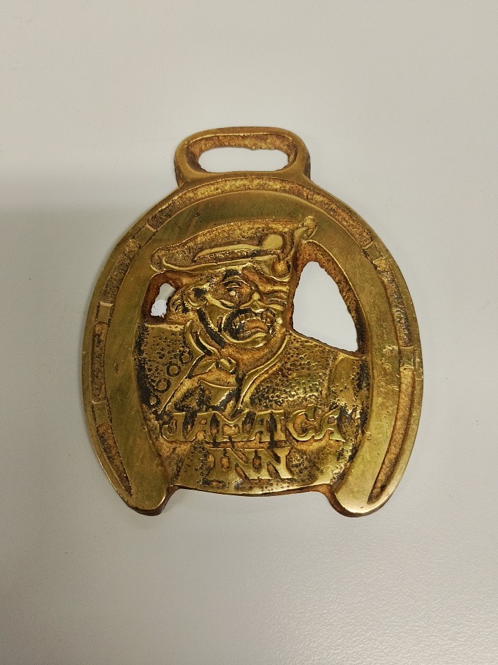 Vintage Brass Jamaica Inn ~ Horse Saddle Bridle Medallion | eBay UK