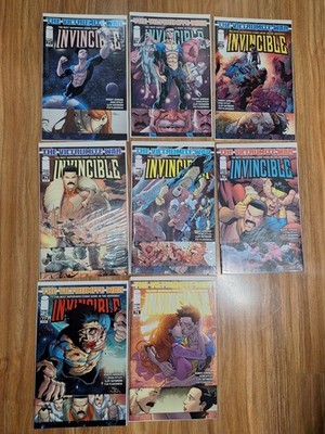 Invincible 71 - 78 complete 8 issues Image Comics the Viltrumite war | eBay