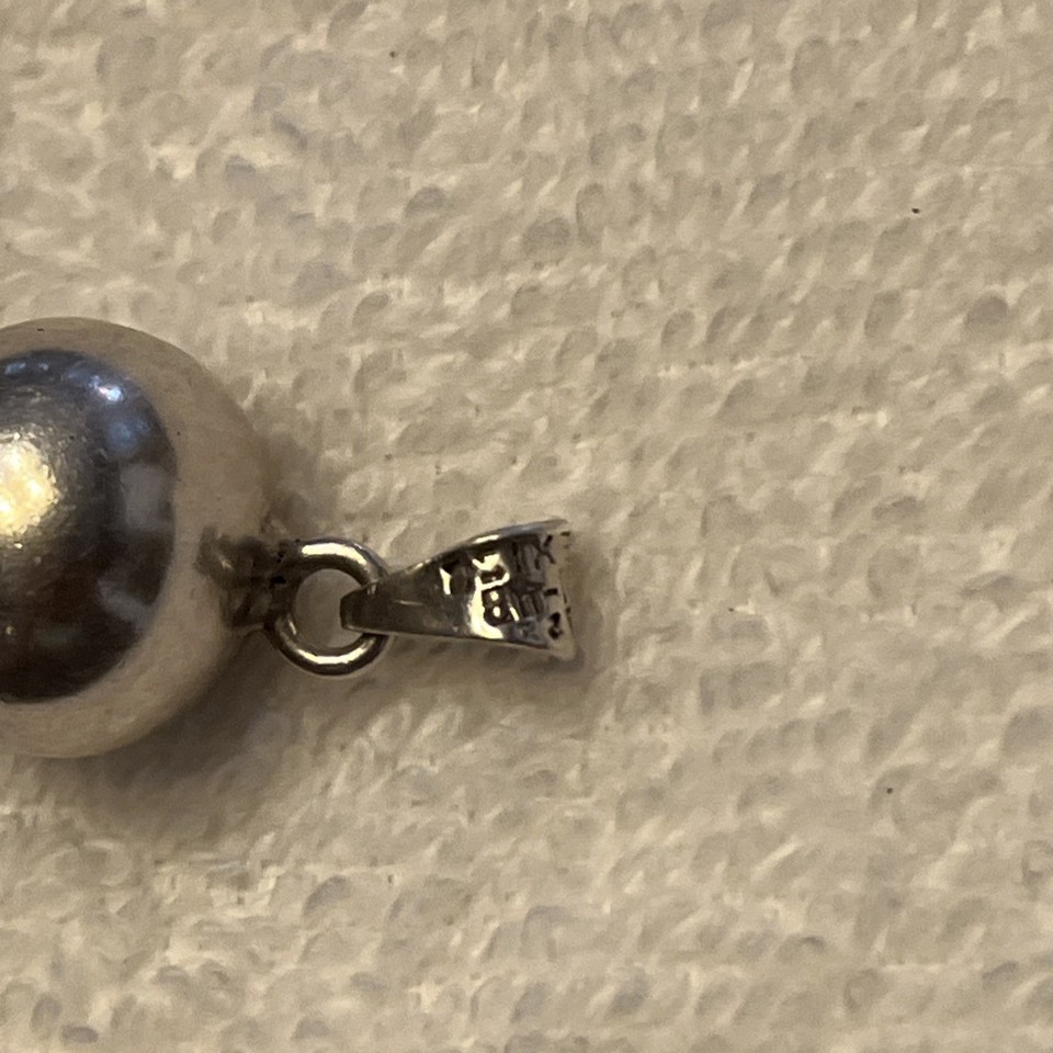 Pendant Sterling Harmony Ball Jingles Smooth Design Silver 925 Pendant ...