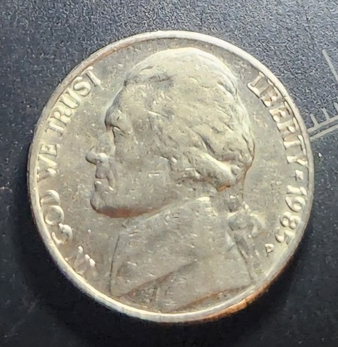 1985 P NICKEL MISSPLACE MINT MARK DD DDO DDR ON BOTH SIDES. SUPER RARE ...