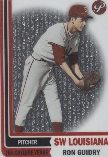 2005 Topps Pristine Legends - The College Years Ron Guidry #112 /1999 ...