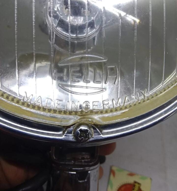 Vintage Hella Foglamp Spotlight 002-105274 Fog Light For Ford GT Valcon ...