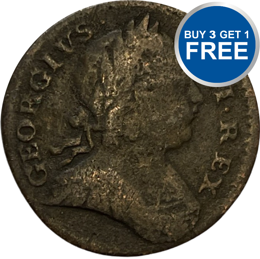 1771 - 1775 - 1 FARTHING - GEORGE III - CHOICE OF YEAR - GREAT BRITAIN ...