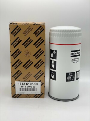 ATLAS COPCO GENUINE OEM 1613610590 OIL FILTER 1613-6105-90 SAME DAY ...