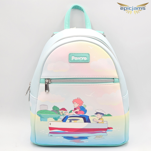 Loungefly Studio Ghibli Ponyo Boat Scene Mini Backpack New | eBay