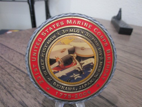 USMC 231 Years Birthday Ball Okinawa Japan III MEF 1st MAW Challenge ...