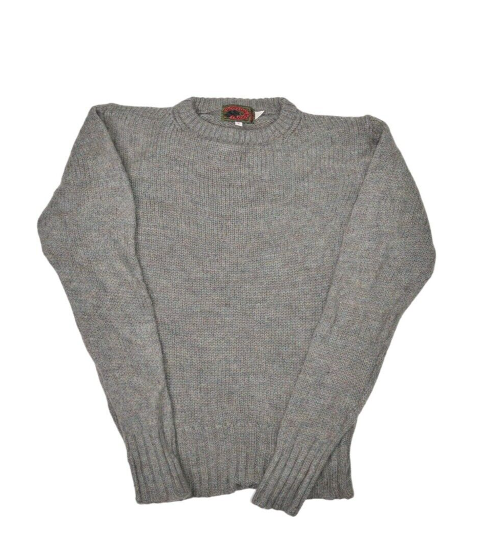 Vintage Boston Traders Wool Sweater Mens M Olive Crewneck Pullover ...