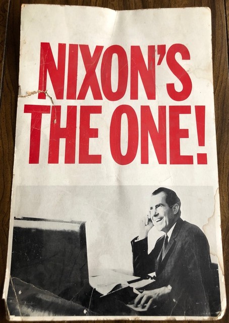 Richard Nixon Campaign Poster (14 x 22 ) | eBay