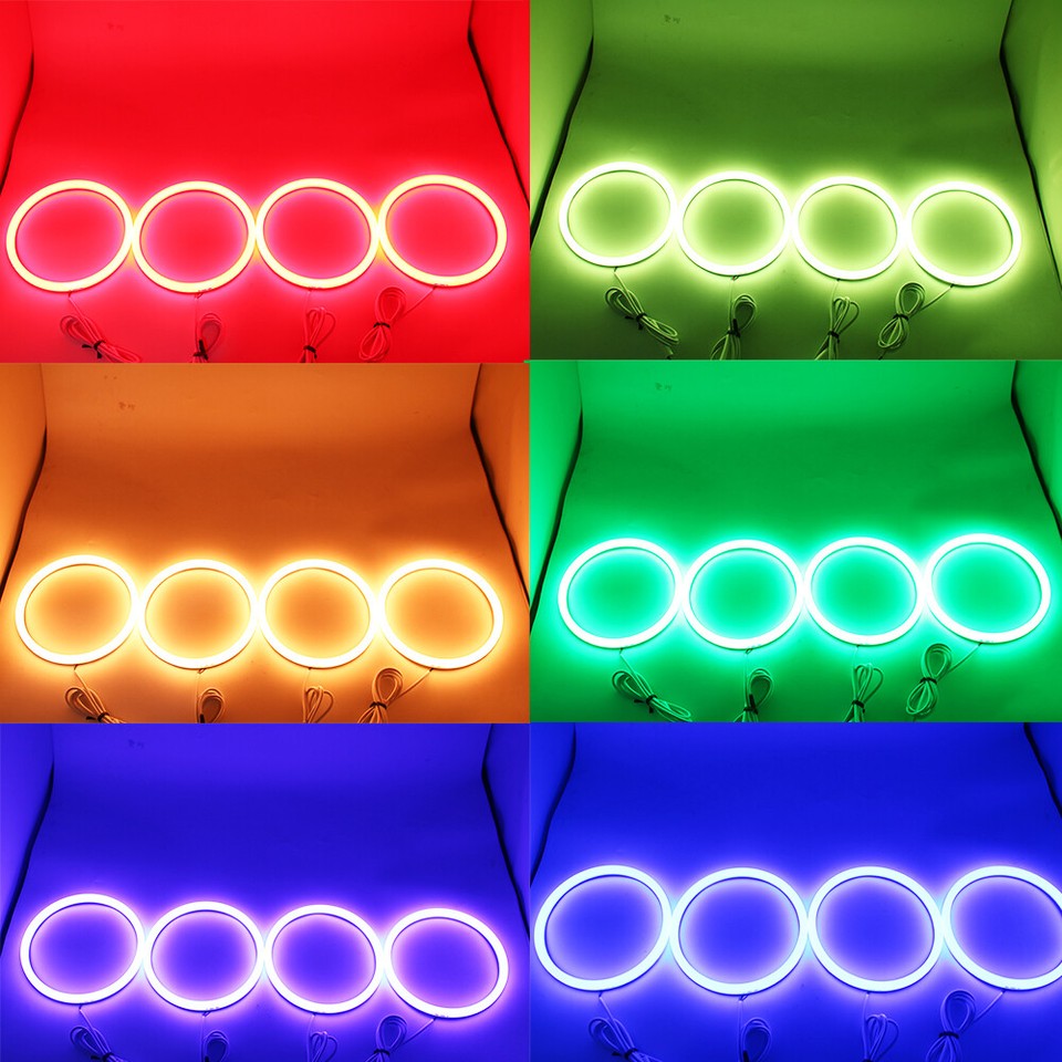 IR Clear RGB halo rings for Yamaha YZF R1 2004-2006 Headlight Demon ...