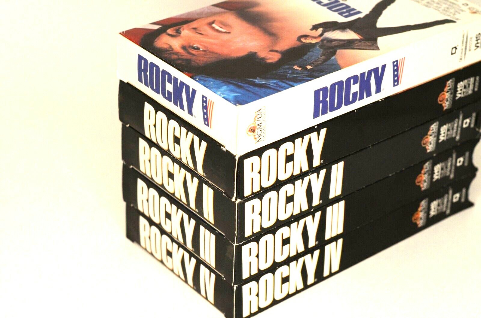 Rocky Sylvester Stallone 1-5 VHS Tapes Complete Collection | eBay