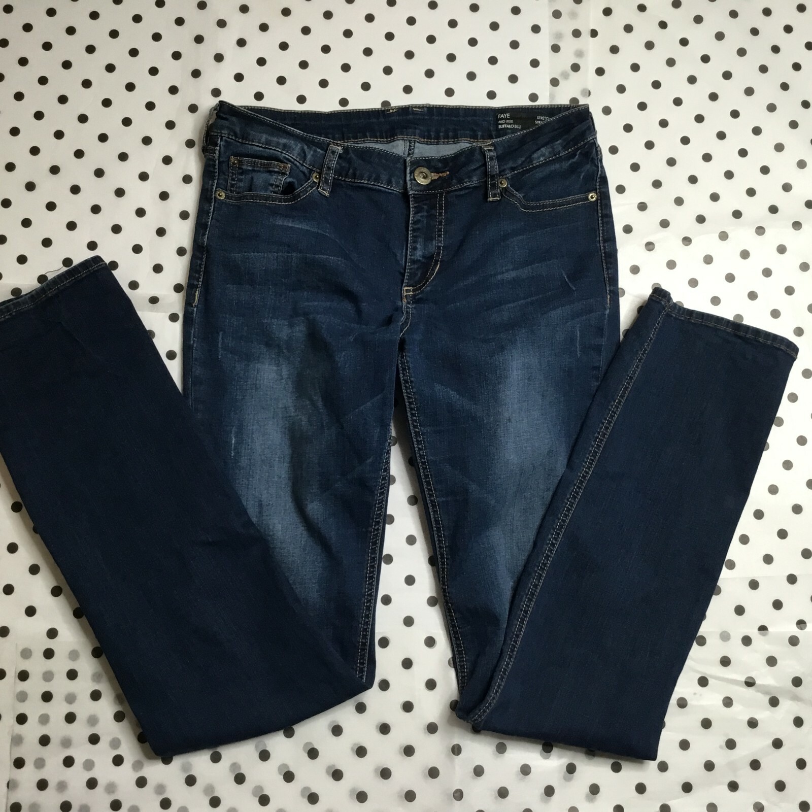 Point Zero Nicole Benisti Womens Blue Jeans Tapered S… - Gem