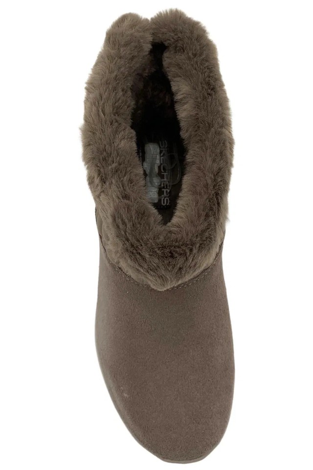 Skechers Women's On-the-GO Joy Water-Repellent Boots Snow Day Taupe | eBay