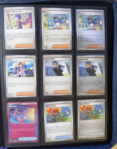 Prismatic Evolutions Partial Master Set – See Photos for Missing Cards ...