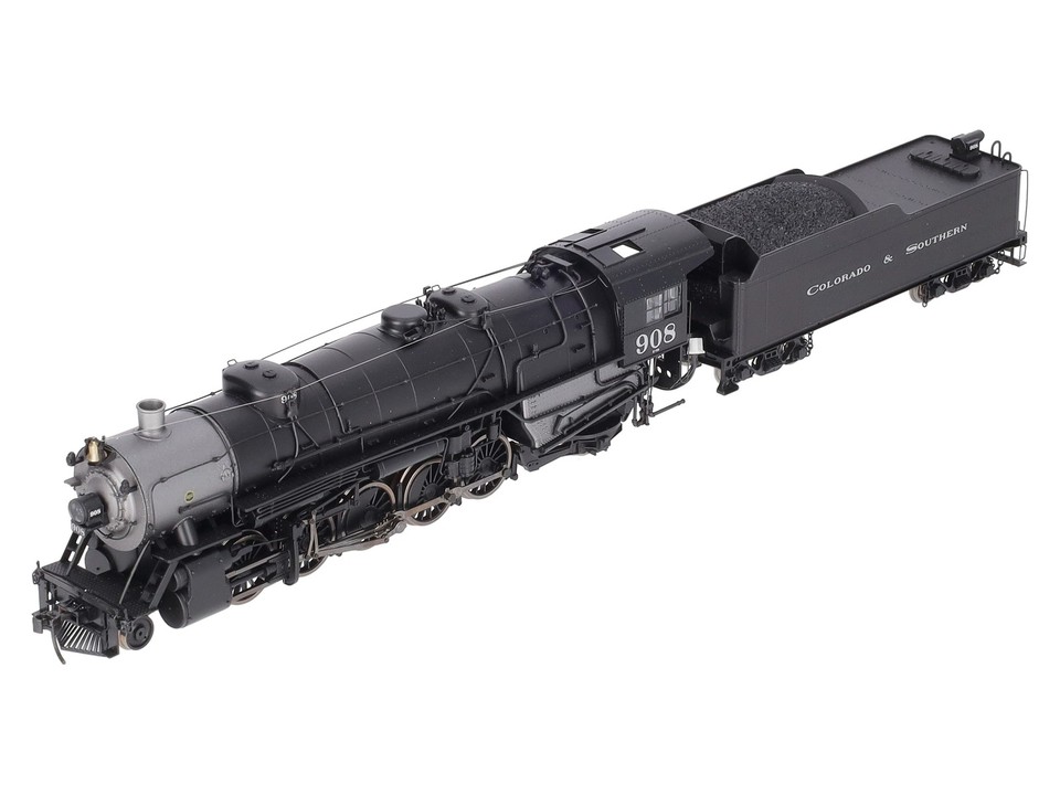 Proto 2000 920-60010 HO Scale C & S 2-10-2 Steam Locomotive #908 LN/Box ...