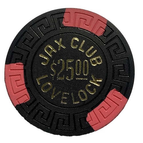 Jax Club Casino Gaming Chip $25, Lovelock NV, 1980's, Vintage | eBay