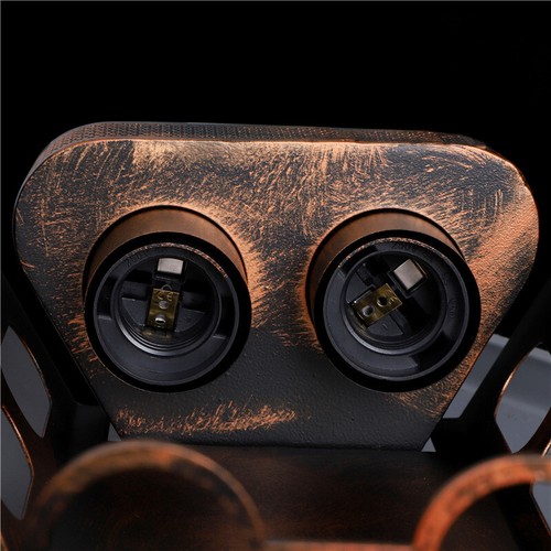 Rustic Steampunk Ceiling Light Vintage Iron Island Pendant Lamp for ...