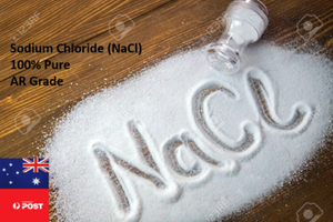 100% Pure Premium Sodium Chloride Solid Powder Fast 50g-4.5 KG AR Grade ...